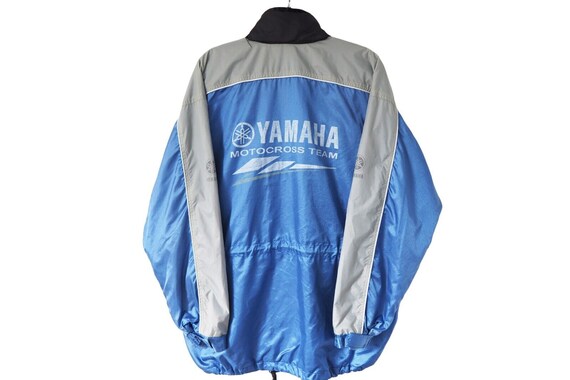 Vintage YAMAHA Motocross Racing Team Jacket Full Zip … - Gem