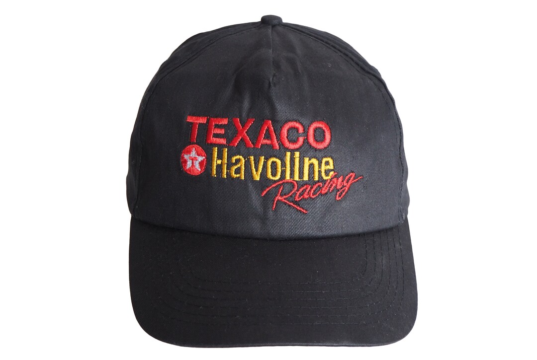 Vintage Texaco Havoline Racing Stewart Grand Prix Ford Cap NASCAR 90's ...