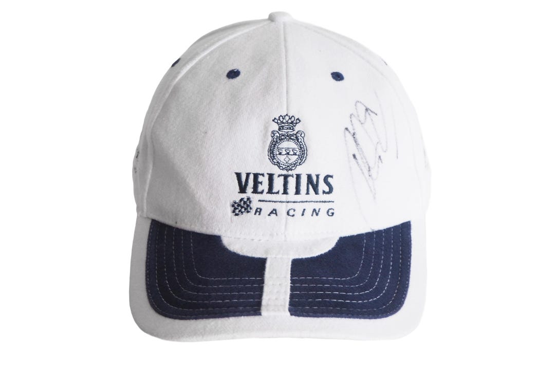 Vintage BMW Williams F1 Veltins Racing Team Ralf Schumacher Cap Signed ...
