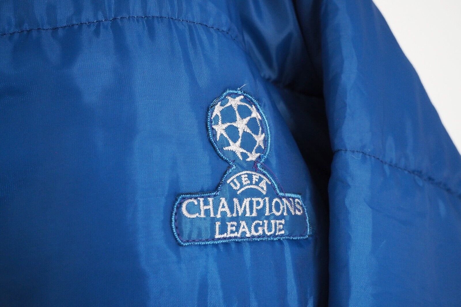 Vintage CHAMPIONS LEAGUE Jacket 90s Size M Football Puffer - Etsy