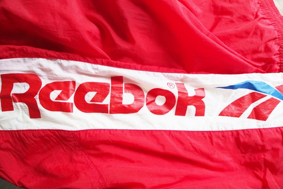 Vintage REEBOK Track Jacket 90's Sport Retro Style Si… - Gem