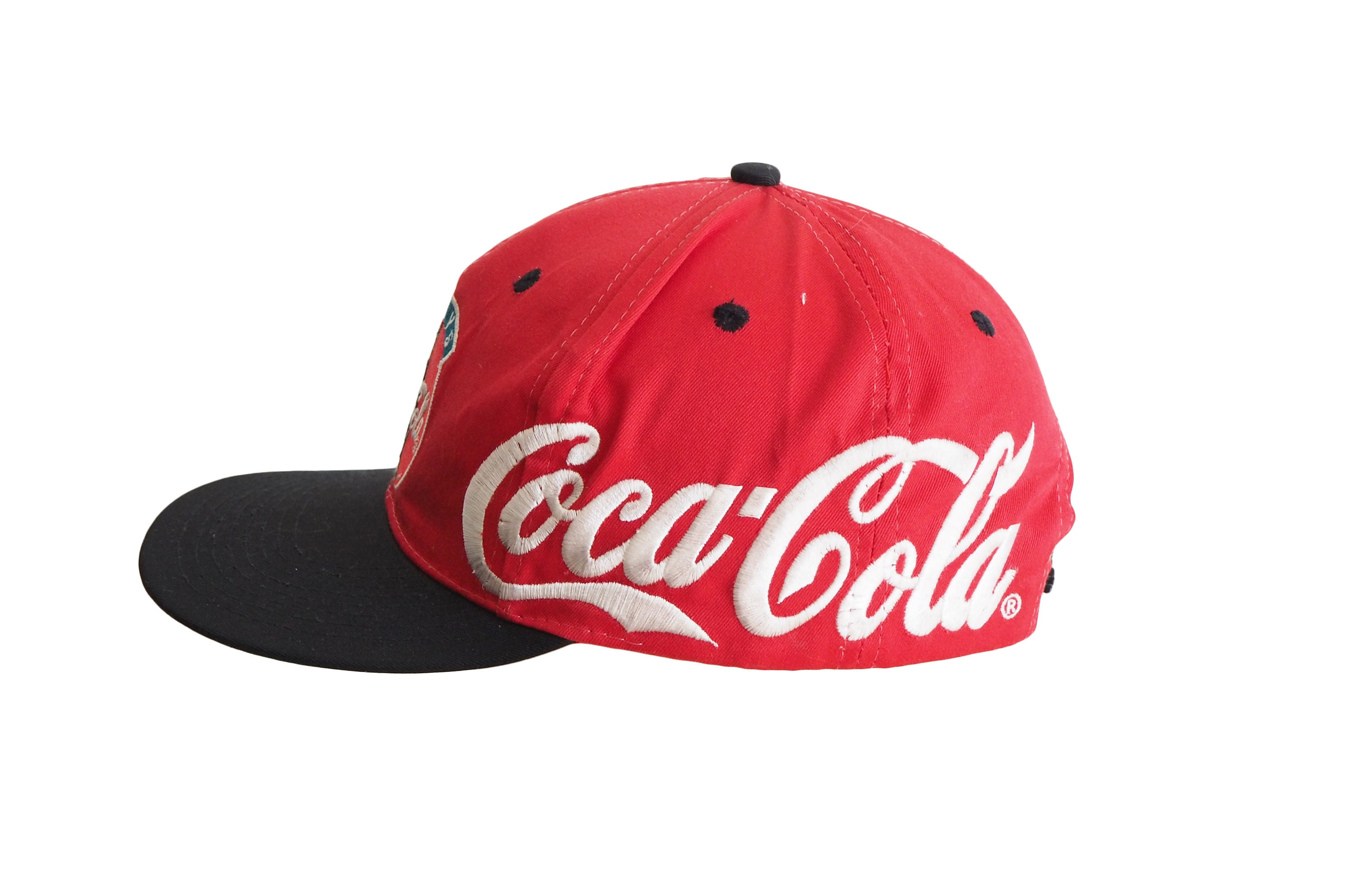 Vintage Coca-cola Cap 90s Sport Hat Red USA Brand Drink - Etsy