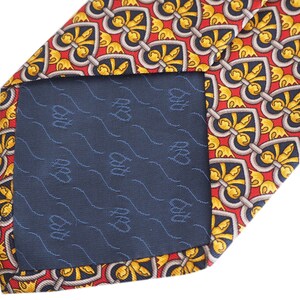 Vintage PIERRE BALMAIN Tie Silk Classic Necktie Cravatte Abstract ...