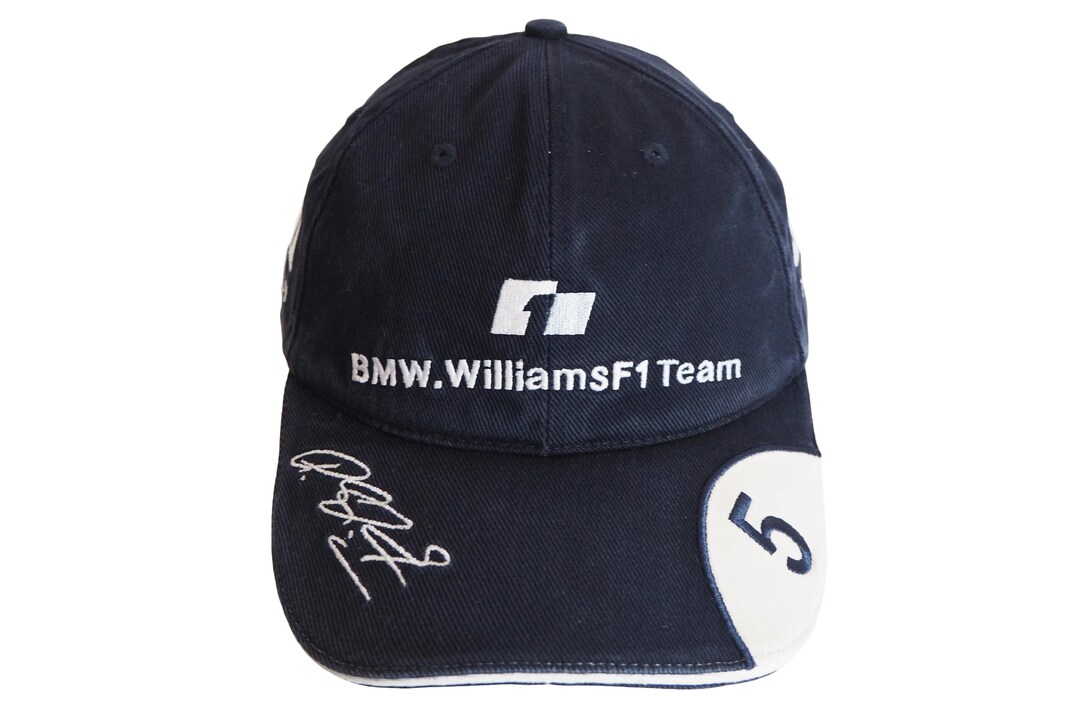 Vintage BMW Williams F1 Team Ralf Schumacher 00s Cap Big Logo Racing ...