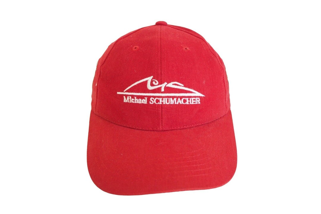 Vintage FERRARI Michael Schumacher Cap Big Logo Racing Hat 00s F1 Team ...