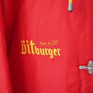Vintage BITBURGER Formula 1 Team Jacket Size XXL Red F1 Just a Little ...