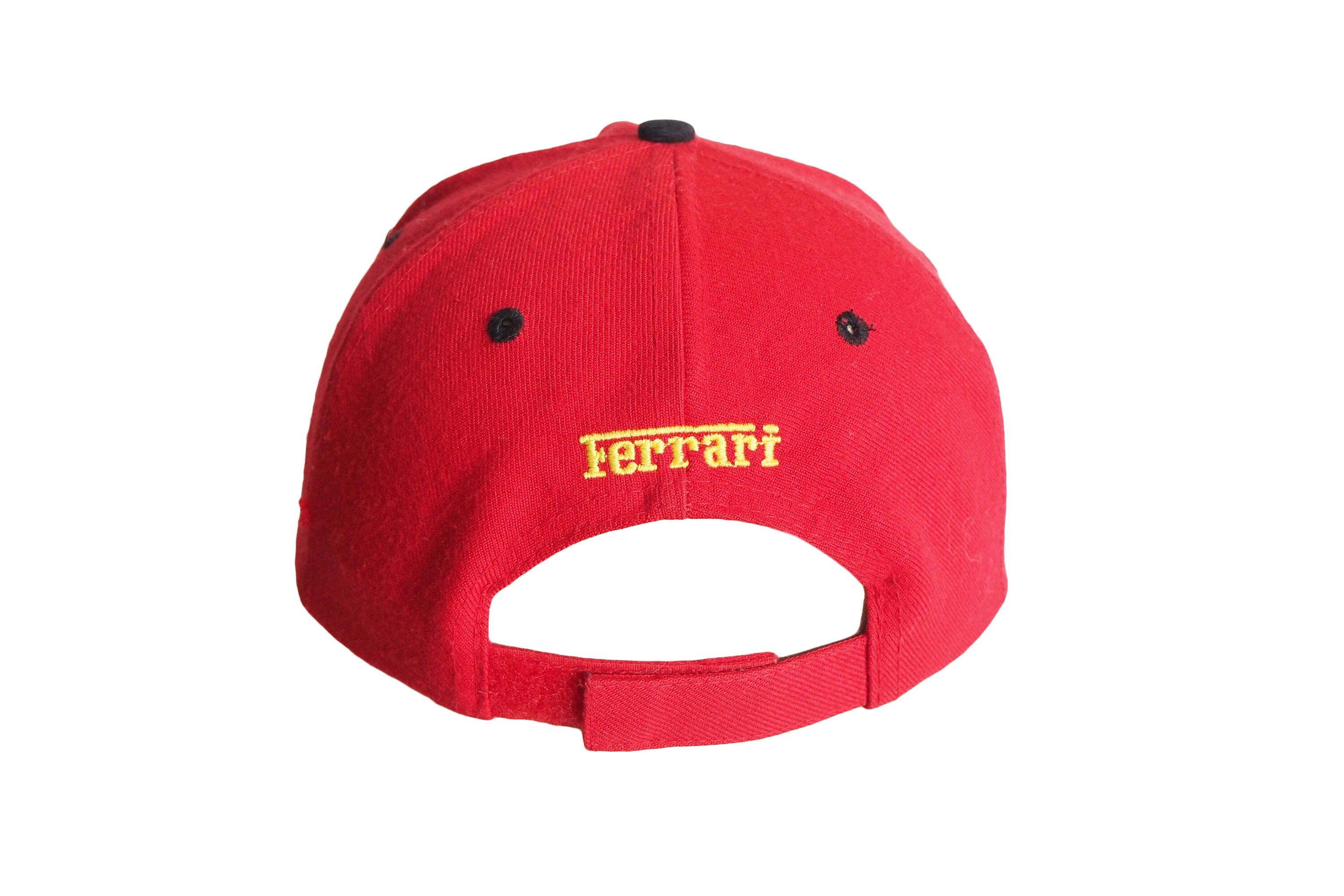 Vintage FERRARI Cap Big Logo Racing F1 Hat 90s Red Formula 1 Team ...