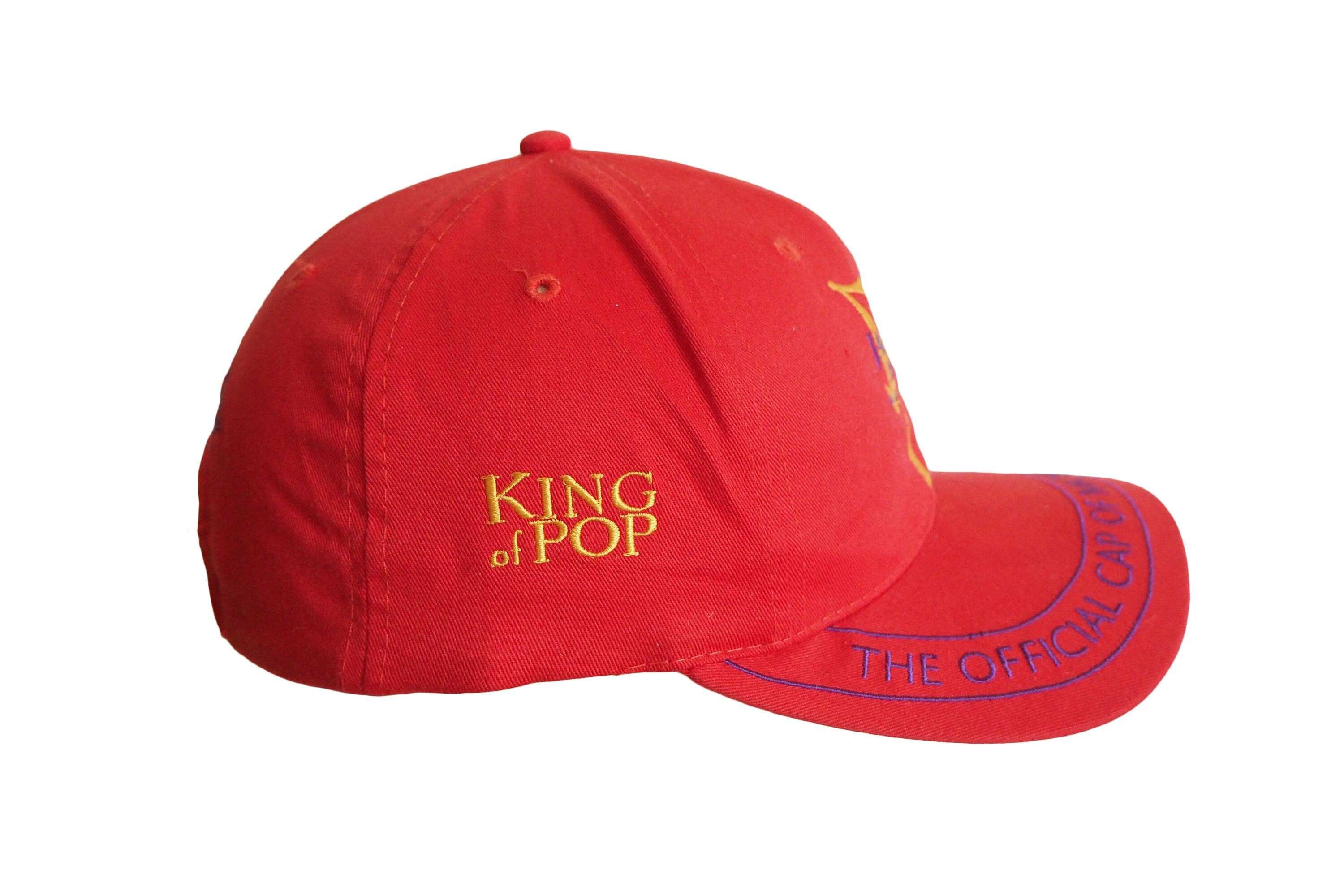 Vintage Michael Jackson History Tour 96/97 Cap Red King of Pop 90s ...