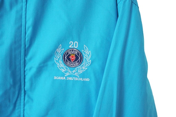 Vintage SAAB Scania Jacket 90's Racing Team Retro Sty… - Gem