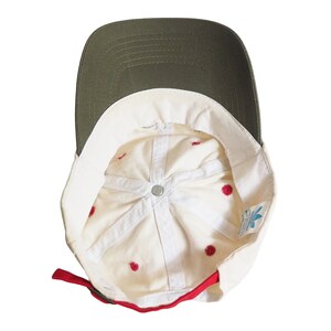 Vintage ADIDAS Streetball Cap Big Logo White Gray 90s Hat Made in ...