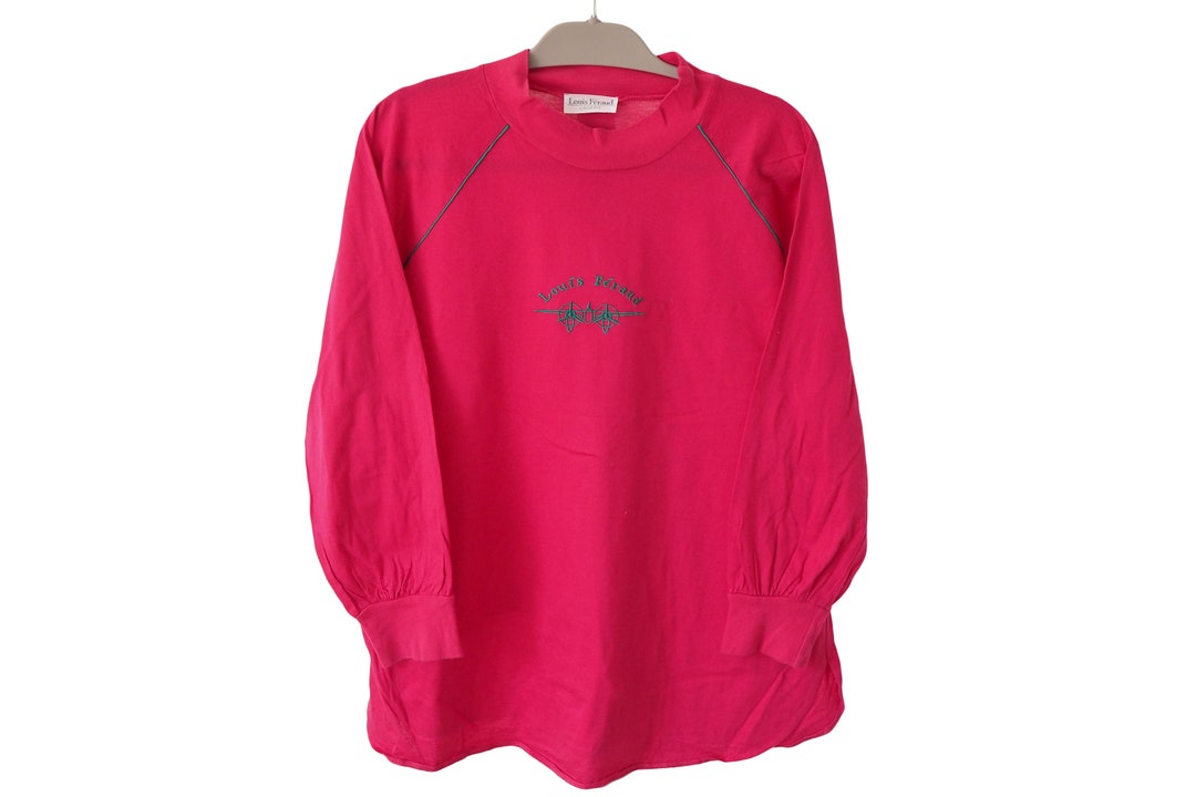 Vintage Louis Feraud Lingerie 3/4 Sleeve T-shirt 90's Retro Style ...