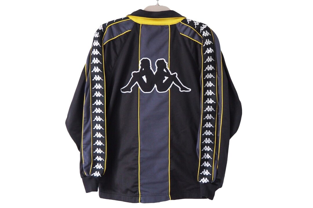 Vintage KAPPA Track Jacket Full Sleeve Logo Size S Big Logo 90s Sport ...