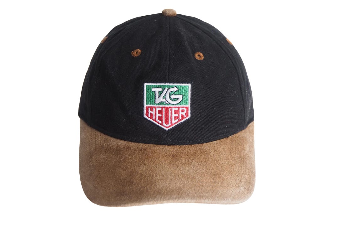 Vintage TAG Heuer Cap Big Logo 00's Luxury Watch Collection Baseball ...