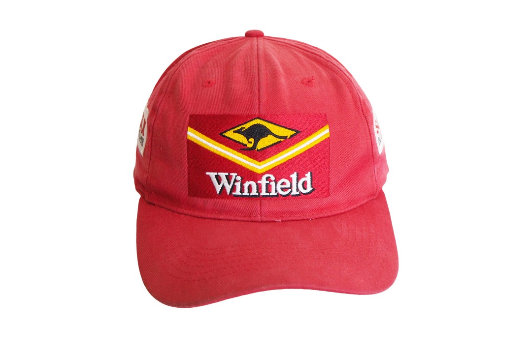 Vintage WINFIELD Williams F1 Team Cap Racing Sonax Hat Red 90s Formula ...