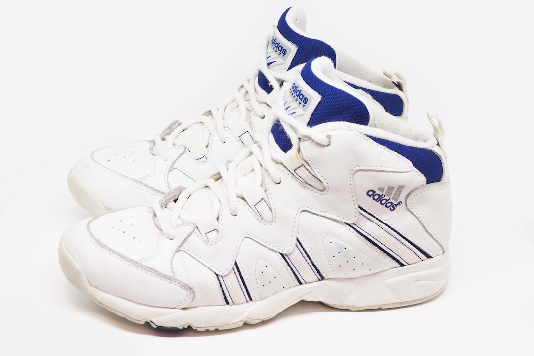 Vintage ADIDAS Workout Sneakers 90s Retro Sport Shoes Trainers Women's ...