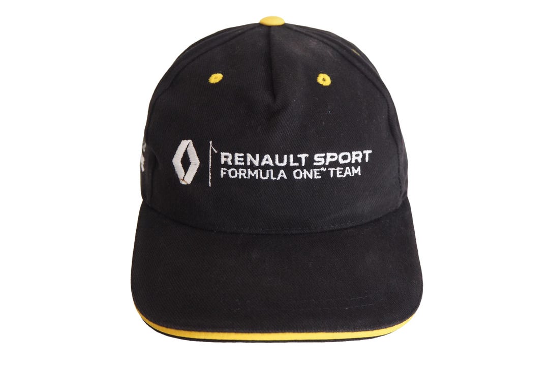 Vintage RENAULT Sports F1 Team Cap Black Formula 1 Hat 00's Racing ...
