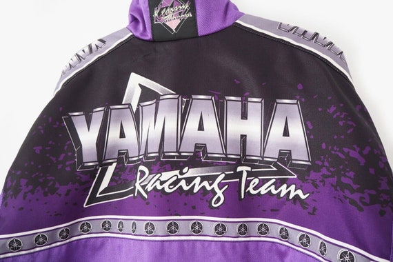 Vintage YAMAHA Racing Team by Kenny Jacket Full Zip S… - Gem