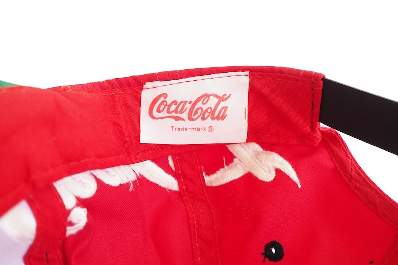 Vintage Coca-cola Cap 90s Sport Hat Red USA Brand Drink - Etsy
