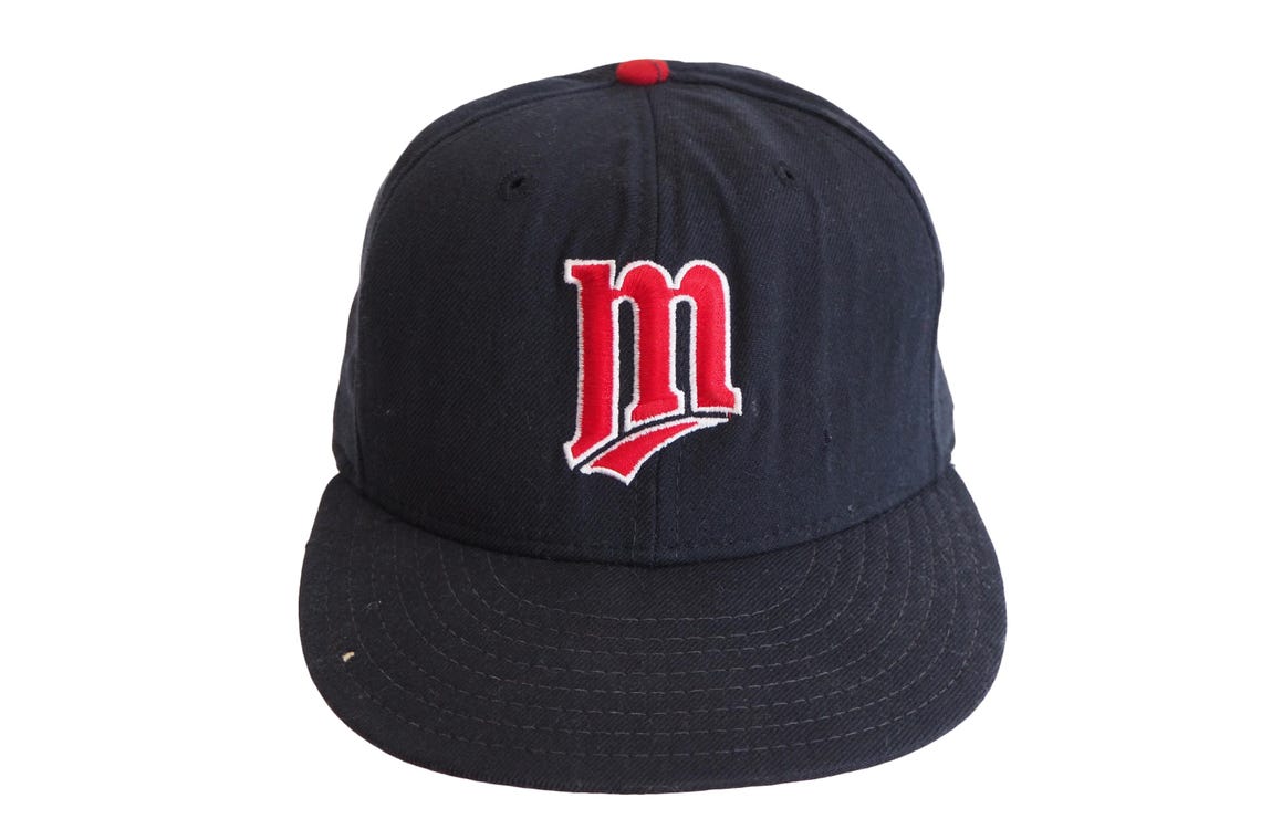 Vintage Minnesota Twins Cap 90s Style MLB Hat USA Baseball Wool New Era ...