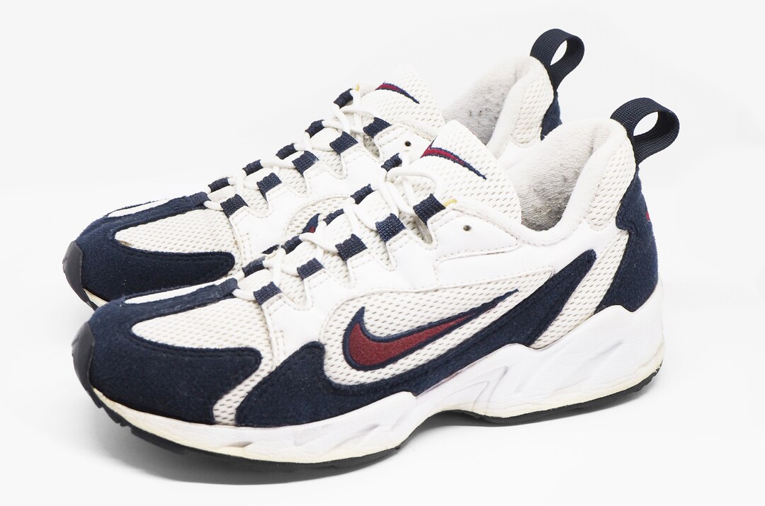 Vintage NIKE Sneakers 90s Retro Sport Shoes Trainers Women's US 7 ...