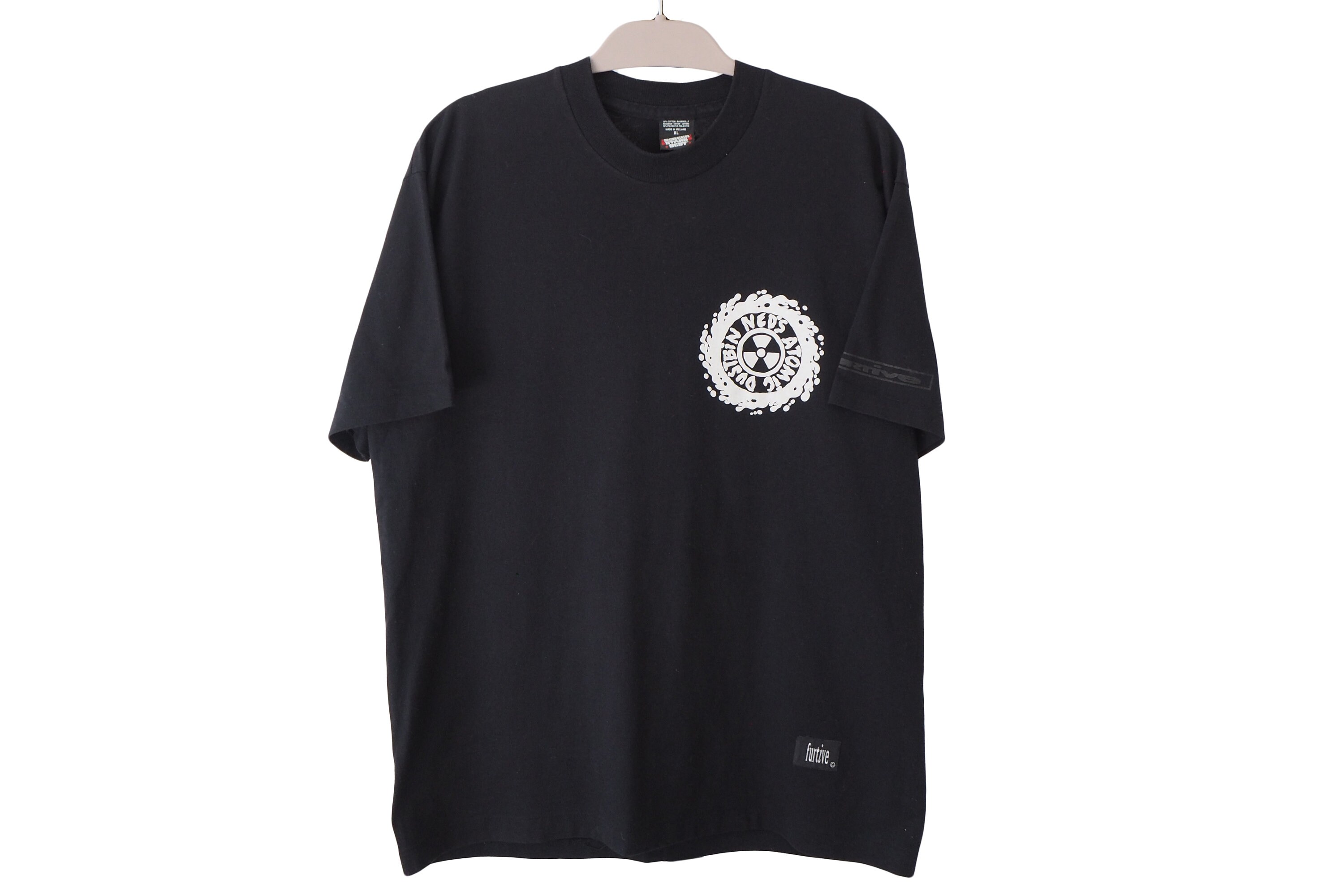 Vintage Dustbin Ned's Atomic T-shirt Music Merch Furtive Vintage Dustbin Ned's Atomic T-shirt Music Merch Furtive