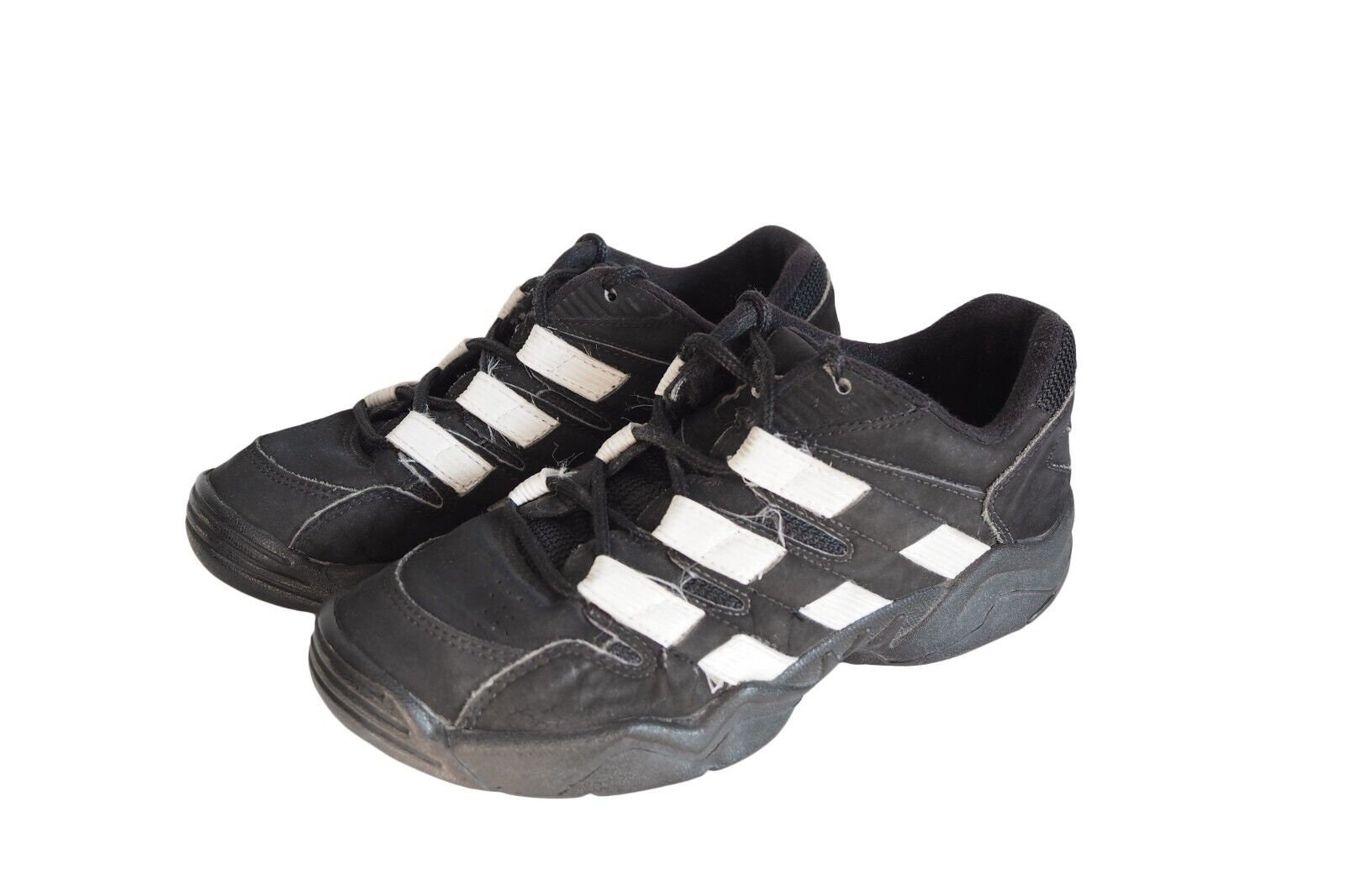 Vintage ADIDAS Sneakers 90s Retro Black Sport Shoes Trainers Women's US ...