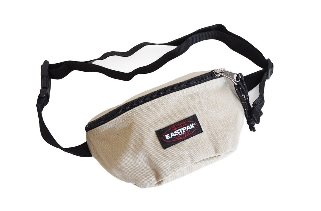 EASTPAK Waist Bag Retro Beige Fanny Pack Waistbag USA Brand - Etsy