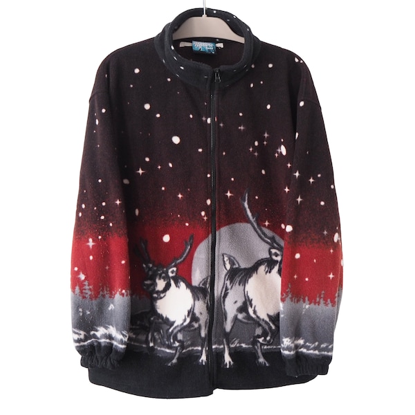 Deer Print Jacket - Etsy