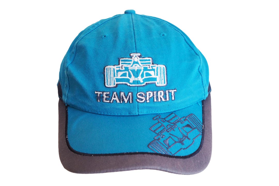 Vintage RENAULT F1 Team Cap Blue Formula 1 Hat 00's Racing Style Low ...
