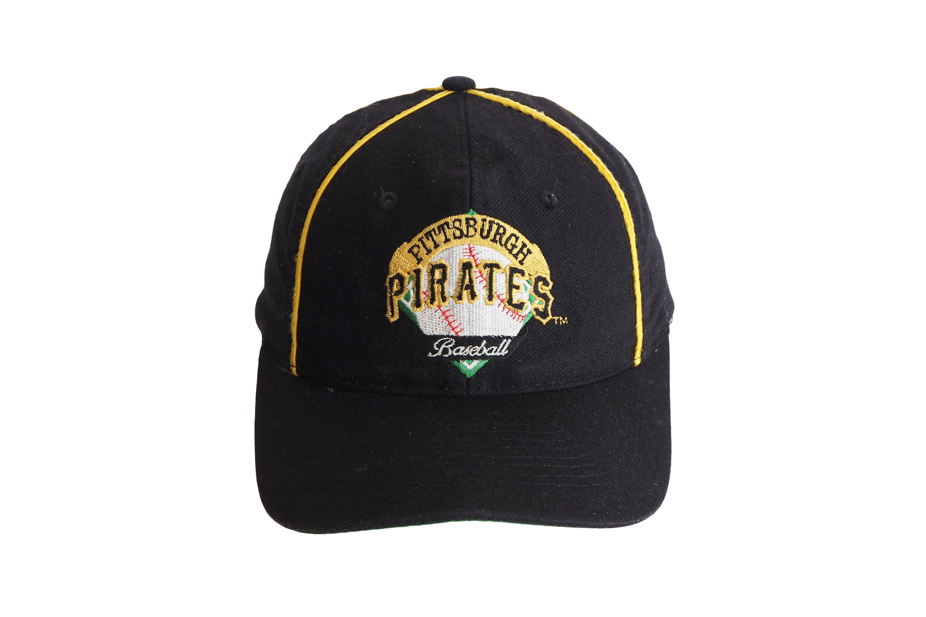 Vintage Pittsburgh Pirates Cap 90s MLB Sport Hat Black USA Baseball ...