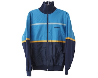 Vintage Adidas Size L - XL (8) Track Jacket Track Top Vintage Adidas Size L - XL (8) Track Jacket Track Top