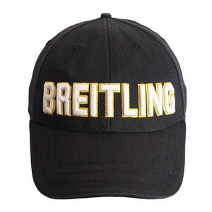 Vintage BREITLING Cap Big Logo 00's Luxury Watch Collection Baseball ...