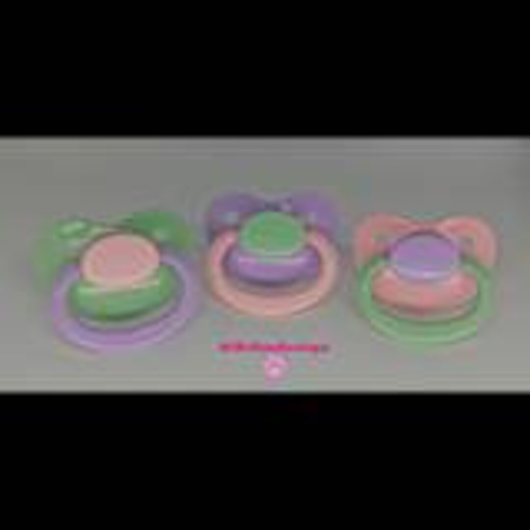 Pastel Mismatch Adult Pacifiers Littlespace - Etsy