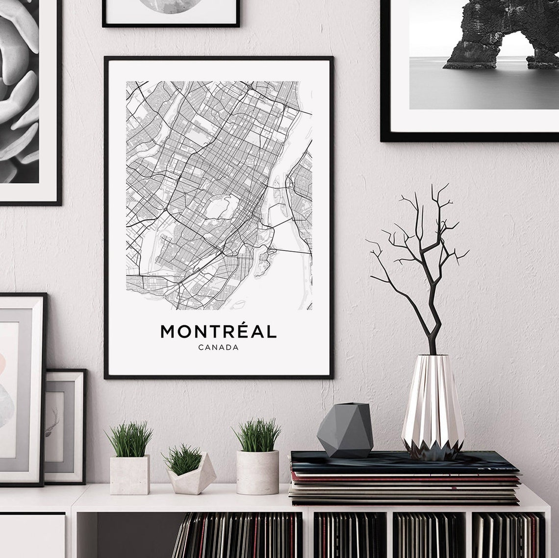 Montreal Map Print, Montreal Map Download, City Map Montreal, Montreal ...
