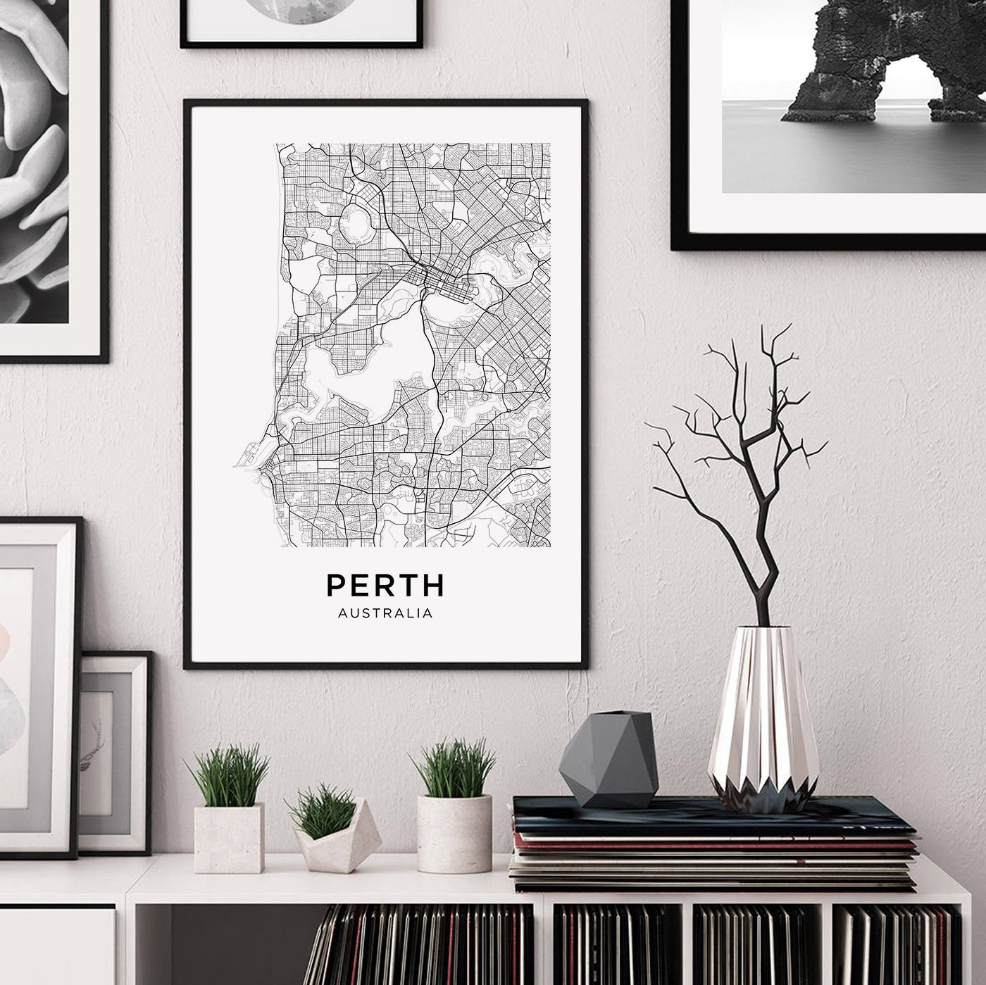 Perth Map Print, Perth Map Download, City Map Perth, Perth Street Map ...