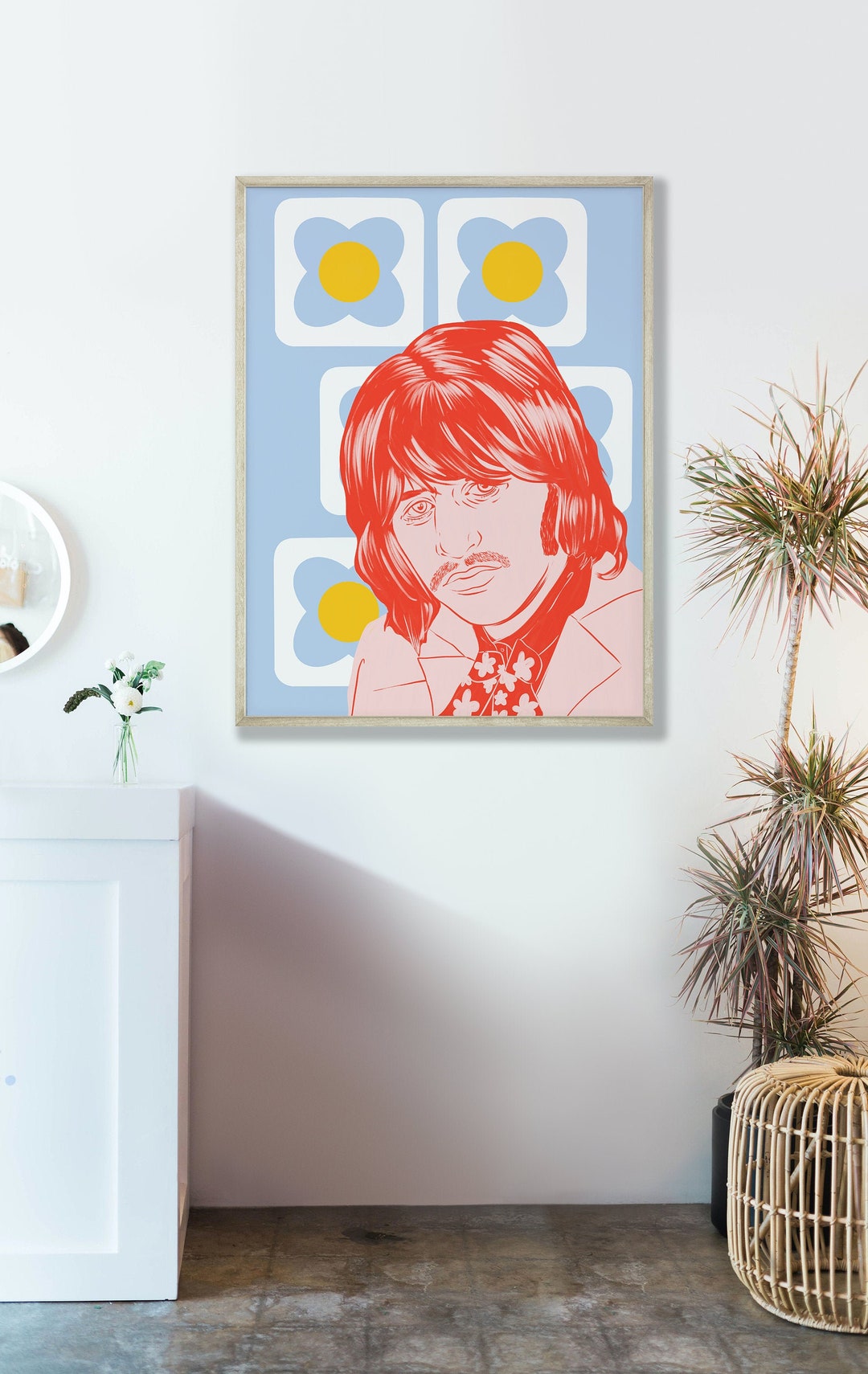 Ringo Starr Poster | the Beatles Band Poster | Sustainable Music ...