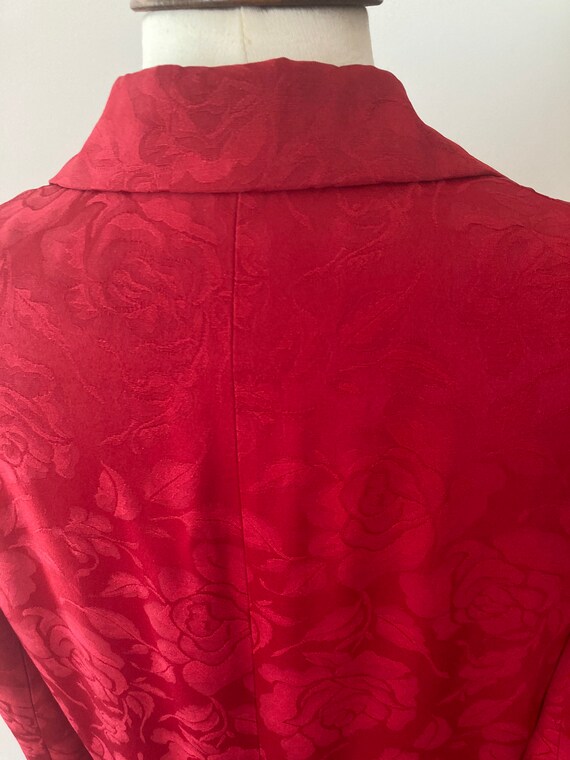 Long red vintage jacket from 1990’s - Gem