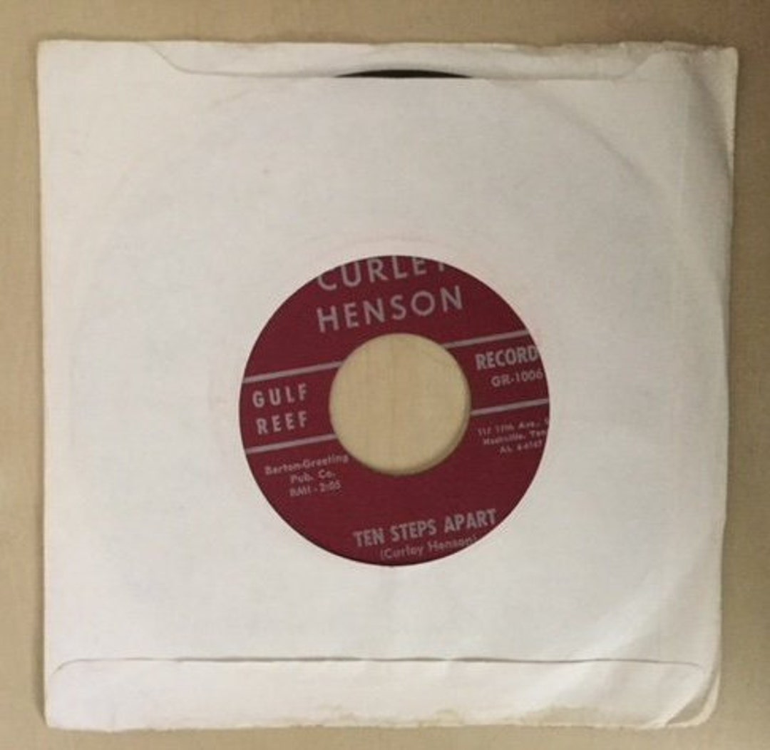 CURLY HENSON Wichita Nell 1962 Golf Reef Vinyl 45 U / min Juke Box ...