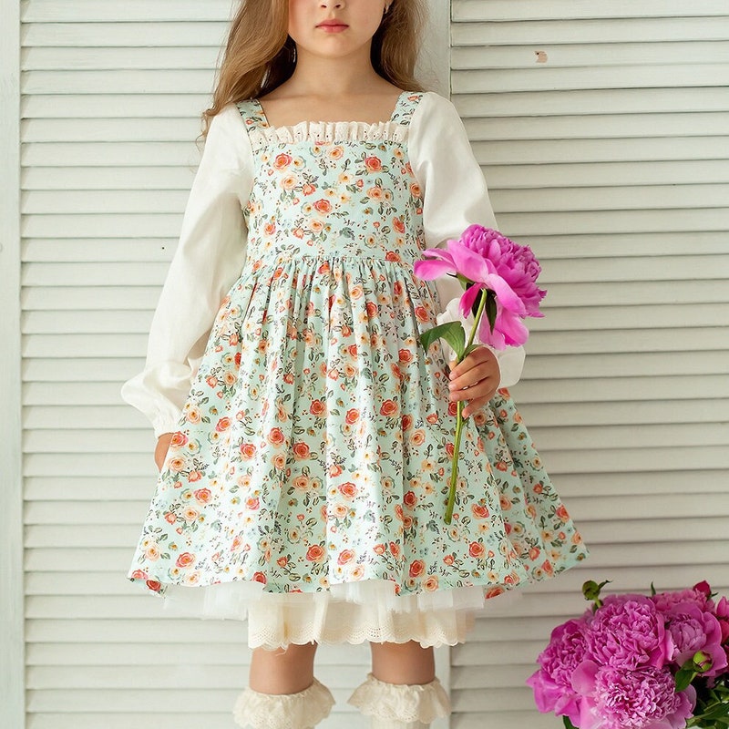 Vintage Girls Dress - Etsy