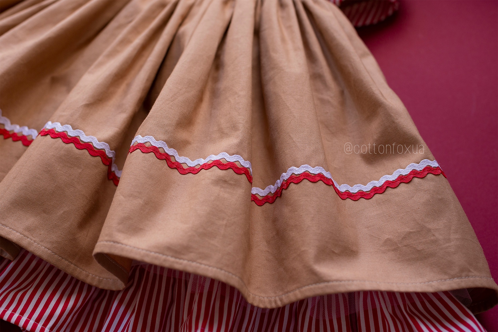 Girls Christmas Dress Gingerbread Girl Dress Gingerbread - Etsy