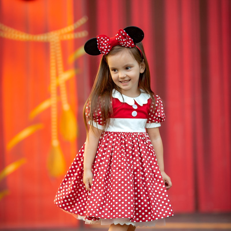 Minnie Mouse Dress - Etsy