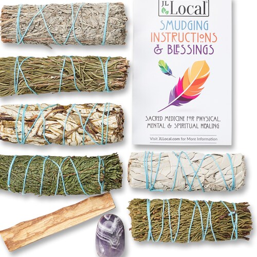 Harmony Smoke Cleansing Bundle Palo Santo White Sage - Etsy