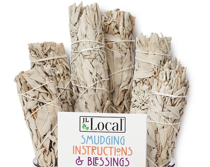White Sage Smudge Sticks 4" (inch) | Wholesale Bulk White Sage Bundles | JL Local Wholesale ...