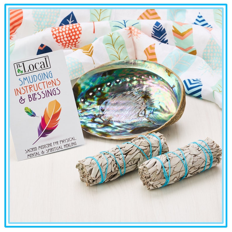 Sage Smudge Kit With 2 White Sage Bundles 4 Inch | Etsy