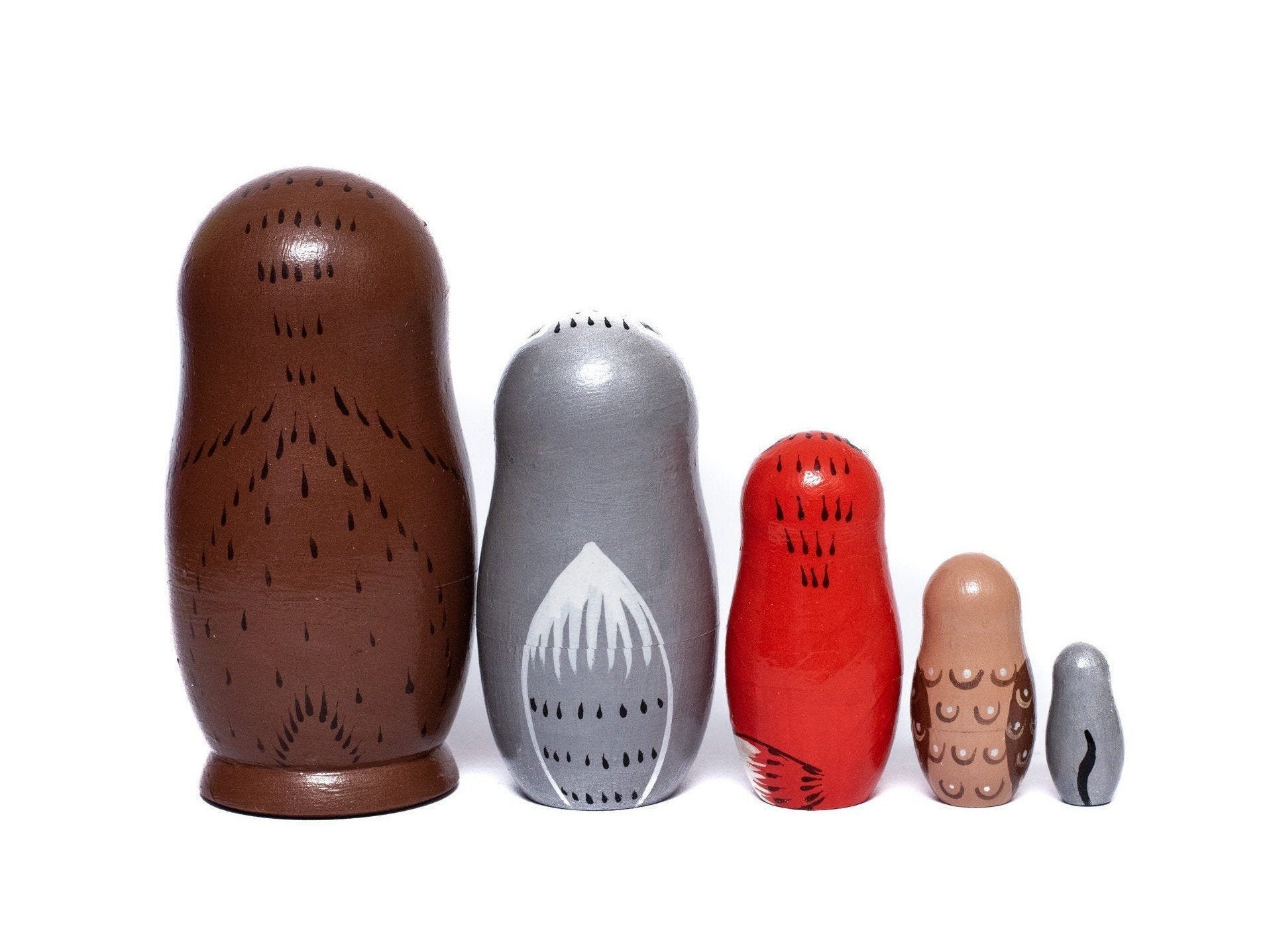 NEW Animal Nesting Dolls for Kids Developing Toy for Kids - Etsy