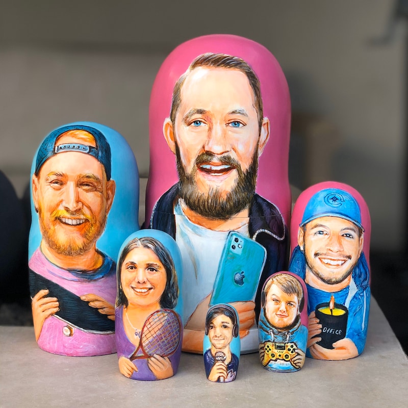 Custom Nesting Doll - Etsy