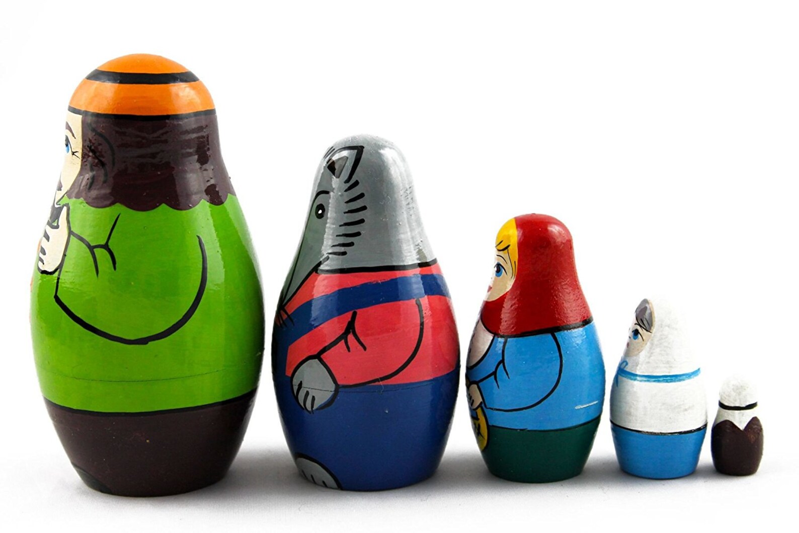 Nesting Dolls for Kids Red Riding Hood Nesting Doll Fairy - Etsy