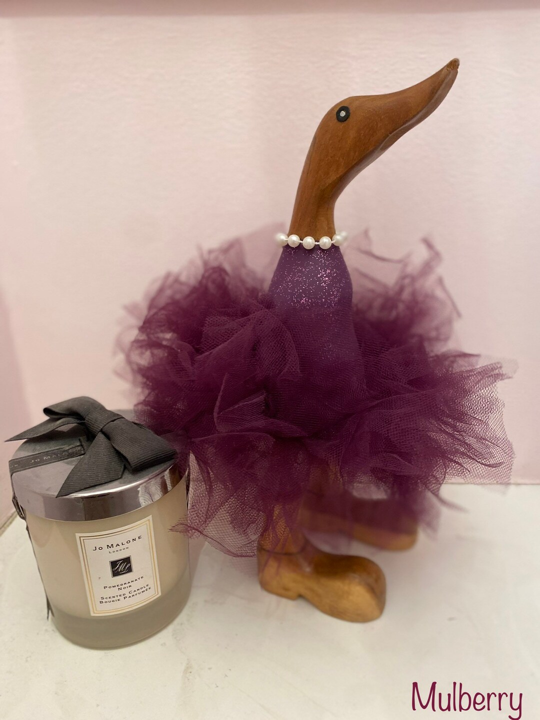 Mulberry Wooden Tutu Duck Bamboo Duck Dressed Duck Ladies - Etsy