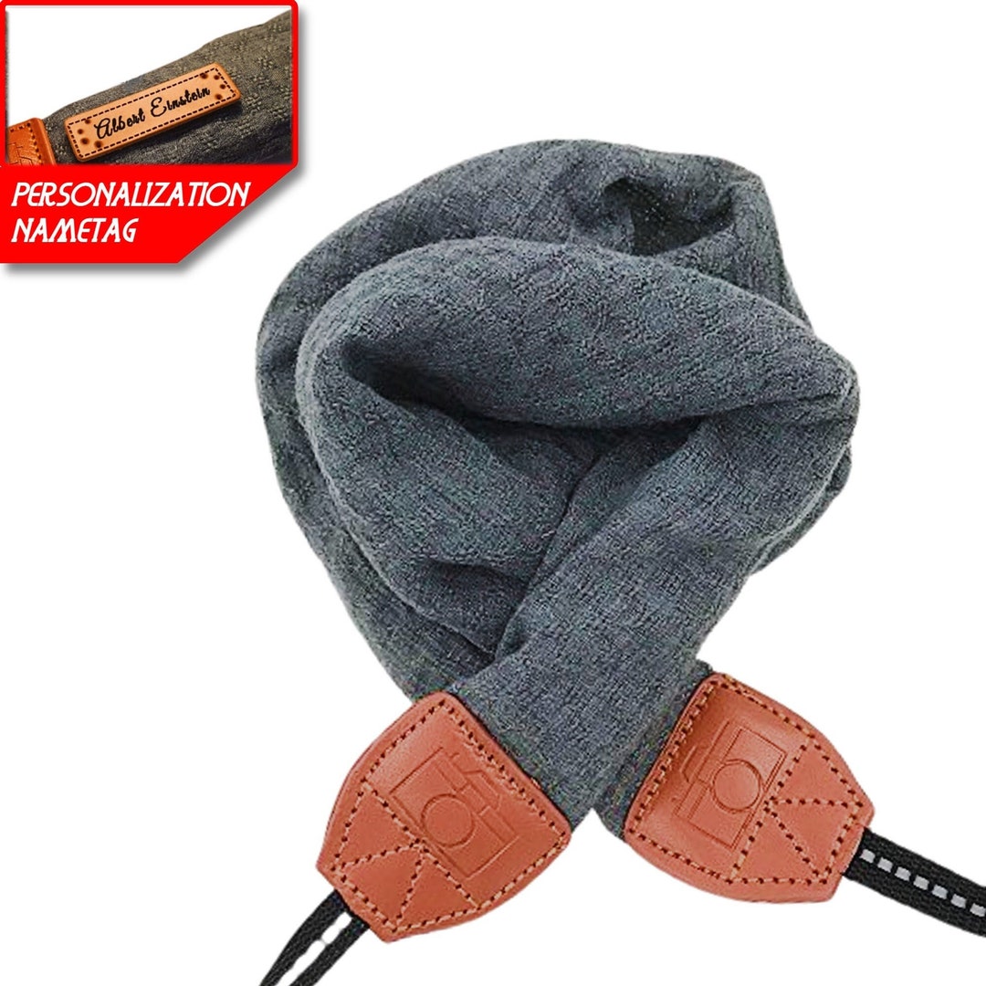 Camera Strap Shoulder Neck Soft Fabric Scarf DSLR / Nikon / Canon ...