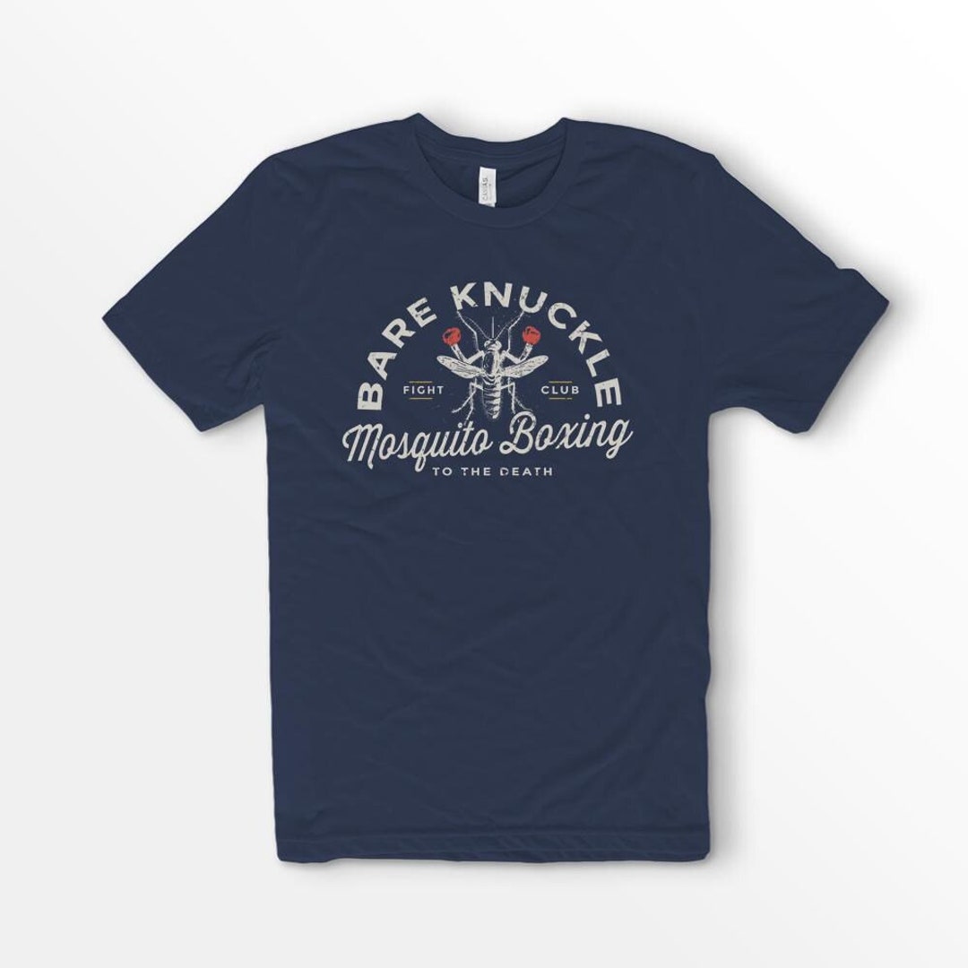 Bare Knuckle Mosquito Boxing Shirt, Vintage Boxing Gym T-shirt, Unisex ...